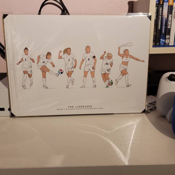 The Wall Football Art Print | Keith Haring Style Digital Illustration ...