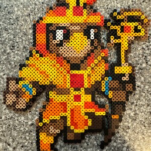 Perler Bead Pokemon Keychain pikachubulbasaurcharmandersquirtle ...