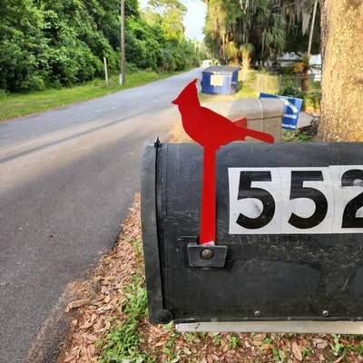 Cardinal Mailbox Flag - Etsy