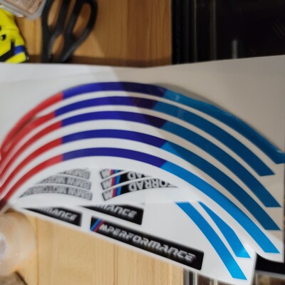 Reflective Motorcycle Stickers Set Graphics Fairing Panniers Helmet ...