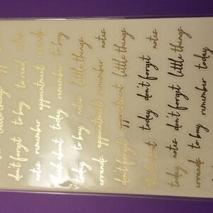 Large Tabs, Large Month Tabs, Large Planner Tab Covers, Foiled Tabs ...