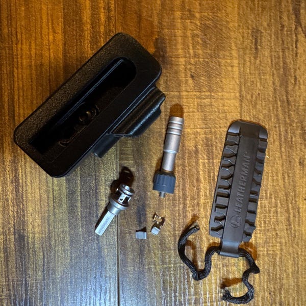 Sheath for Leatherman Wave + Plus and Bit Kit Ratchet Driver Extender ...