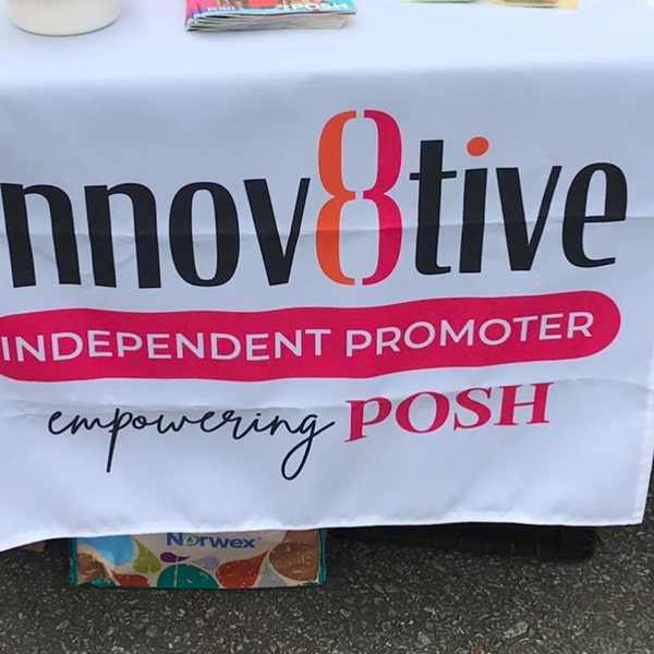 Custom Table Runner| Full Color Printing With YOUR Logo and Text| Fast ...