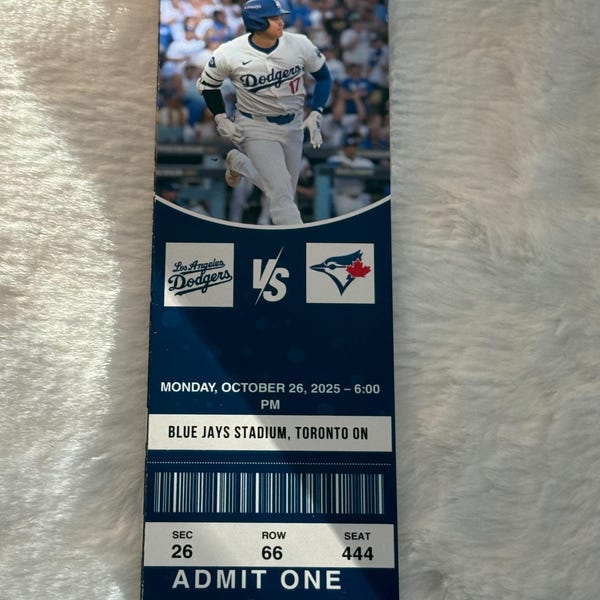 Editable Baseball Ticket Template, Custom Fake Baseball Ticket Template ...