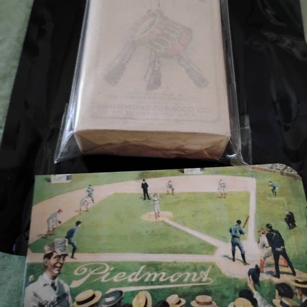 Vintage Sweet Caporal Cigarette Pack Ty Cobb Baseball Card 1909 Replica ...