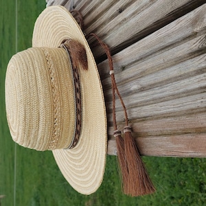 Horsehair Hat String, Cowboy Hat Stampede String, Chin Strap, Double ...