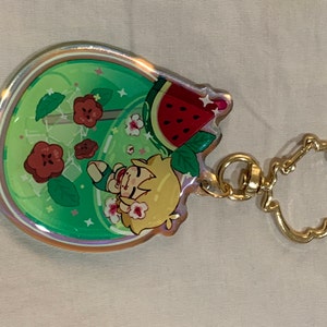 OMORI Charms OMORI Keychains Beach Set Aubrey Charm, Kel Charm, Hero ...