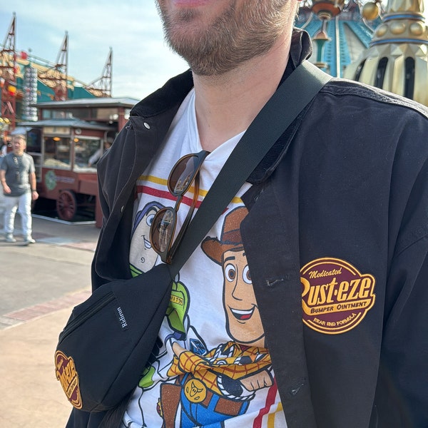 Rust-eze Logo Cars Movie Embroidered Iron-on Patch - Etsy