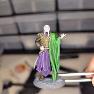 Halfling Female Druid Riding Wolf Miniature MZ4250 D&D 5e - Etsy