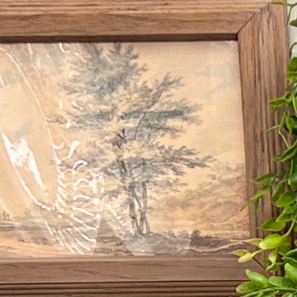 Rustic Forest Path Etching Printable, Vintage Woodland Sketch Art ...