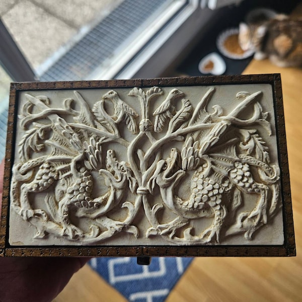 Omega - Low-relief Dragon Wall Decoration 15 Cm (5,9 Inch) - Etsy