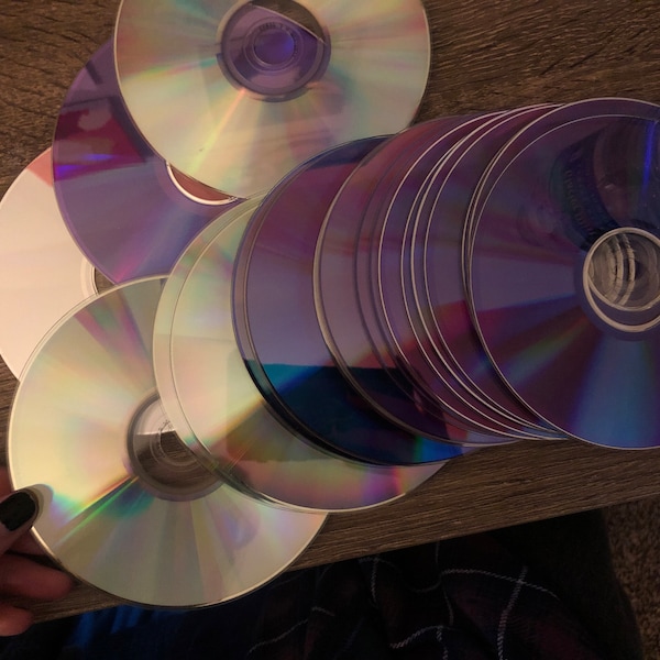 25 Cds for Home Decor Dvds for Upcycling, Music Room Decor, Repurposing ...