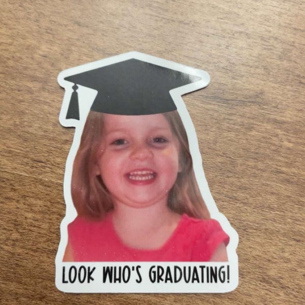 Graduation Party Decoration, Custom Big Head Cutout, Graduated Face on ...