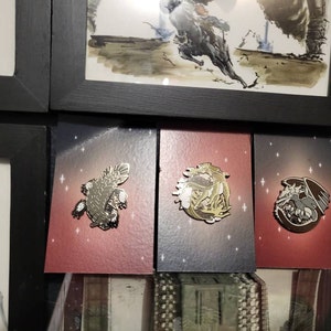 Rose Gold Fox Enamel Pin Badge - Etsy