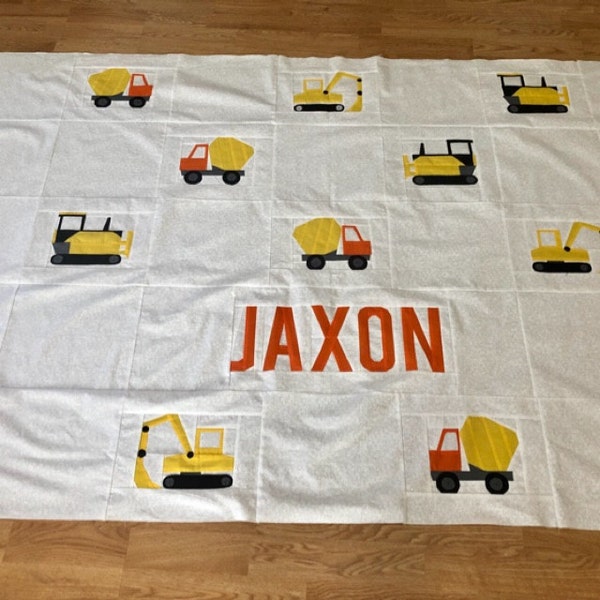 Excavator or Diggerpdf Quilt Block Pattern - Etsy