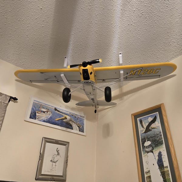 RC Airplane Hanger Ceiling Mount Wall Bracket for Hanging Extra Large ...