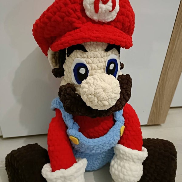 Super Mario Crochet Pattern PDF - Plush - Amigurumi- Tutoriel - US ...