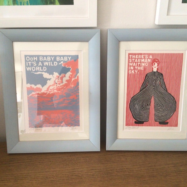 Last Night Original Lino Print - Etsy
