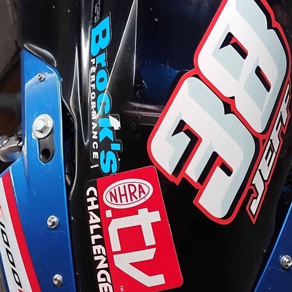 3 X Custom Racing Numbers - Vinyl Stickers Decals - Race Motorcycle ...