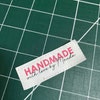 Custom White Fabric Clothing Labels Product Tags Handmade - Etsy Canada