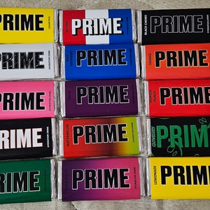 18 Prime Inspired It's Christmas Prime Chocolate Bar Wrappers Joke ...