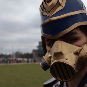 Enforcer Mask League of Legends Arcane - Etsy UK