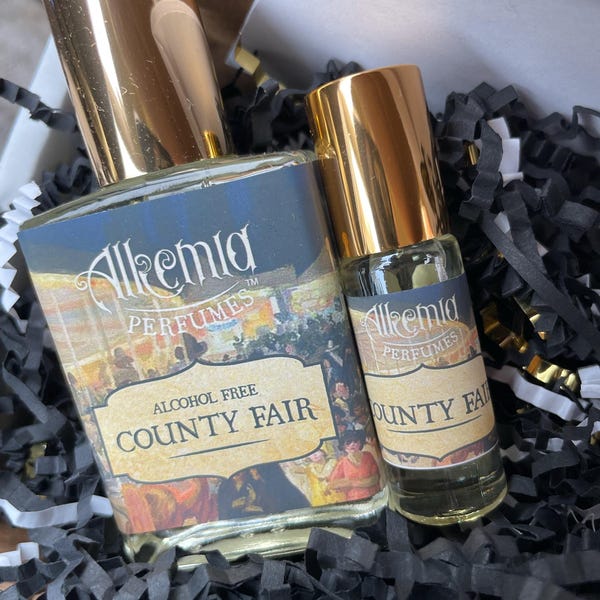 County Fair Perfume - Pink Cotton Candy, Hot Kettle Corn, Funnel Cakes ...