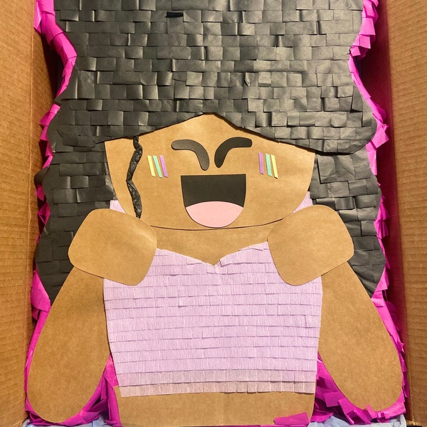 Roblox Girl Inspired Pinata Roblox Party Supplies - Etsy