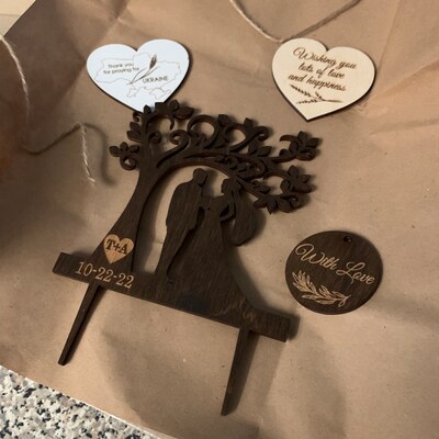 Initial Cake Topper Letter A Wedding Cake Toppers Personalised - Etsy