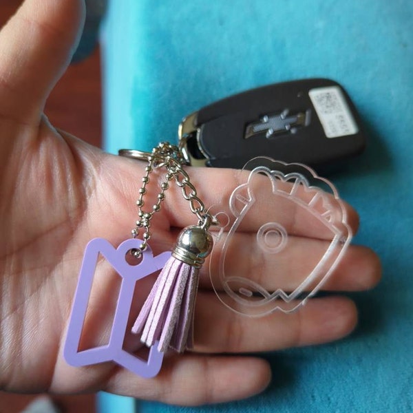 BTS Logo Acrylic Stanley Topper – Purple BTS Army Edition for 30oz and ...