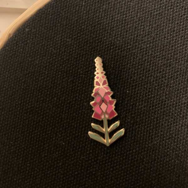 Flower Fireweed Enamel Pin Enamel Pins, Flower Pin, Cute Pins, Nature ...