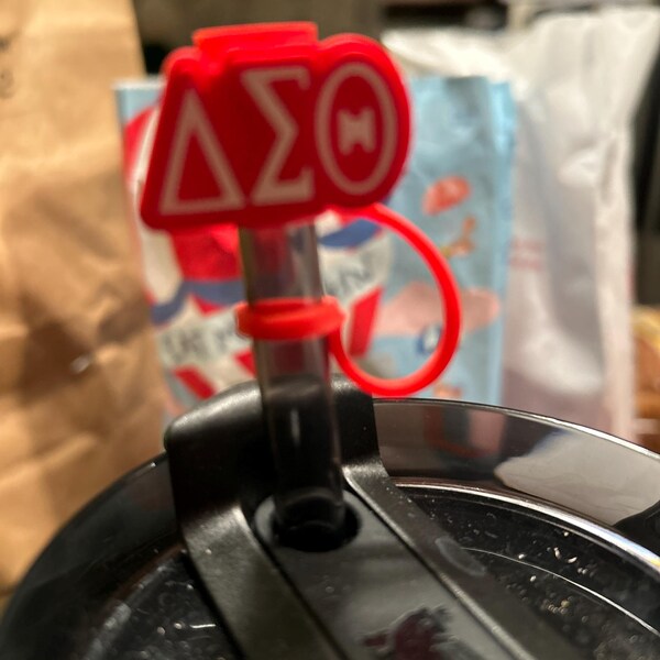 Delta Sigma Theta Straw Cover Stanley , Stanley Straw Cover, Stanley ...
