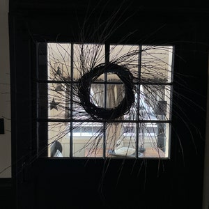 Handmade Decorative Natural Birch WINDOW FRAME Wreath Picture - Etsy