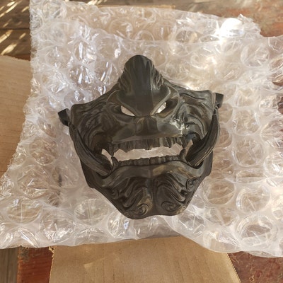 V2 Wearable Samurai Mask Unpainted - Etsy