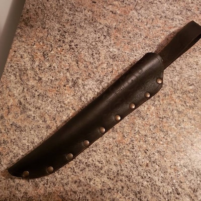 Ornated Magic Wand Holster or Sheath, Made of High Quality Leather for ...