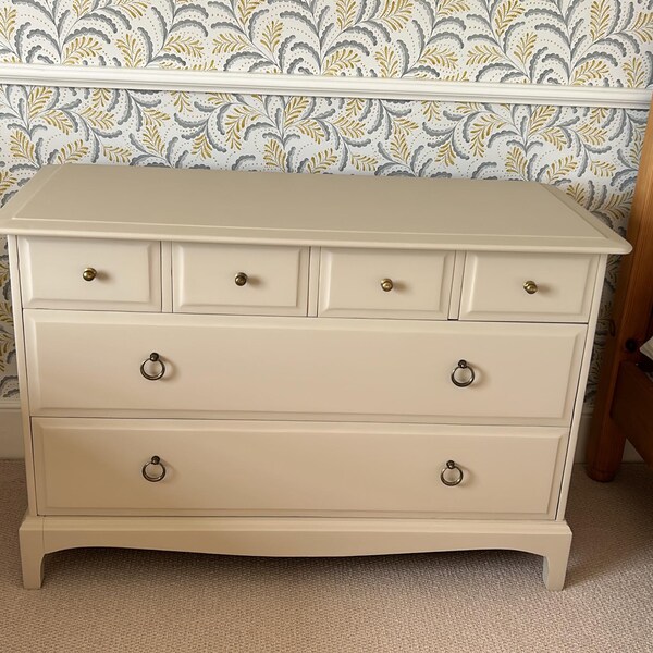 Stag Double Pedestal Mahogany Dressing Table With Stool, Stag Vanity ...