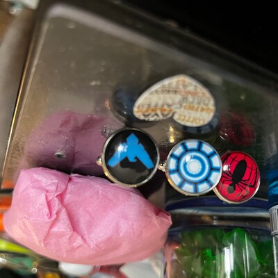 Superhero Ring Superhero Ring Comic Book Rings Comic Ring - Etsy