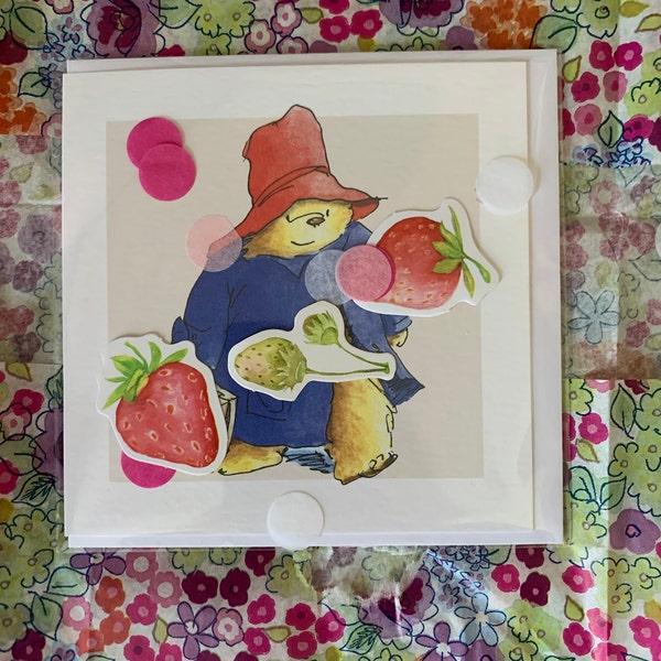 Paddington Bear Nostalgic Greetings Card Michael Bond Perfect for ...