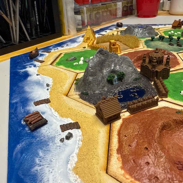 Spanish Civilization for Catan Board Game Replacement Player Sets ...