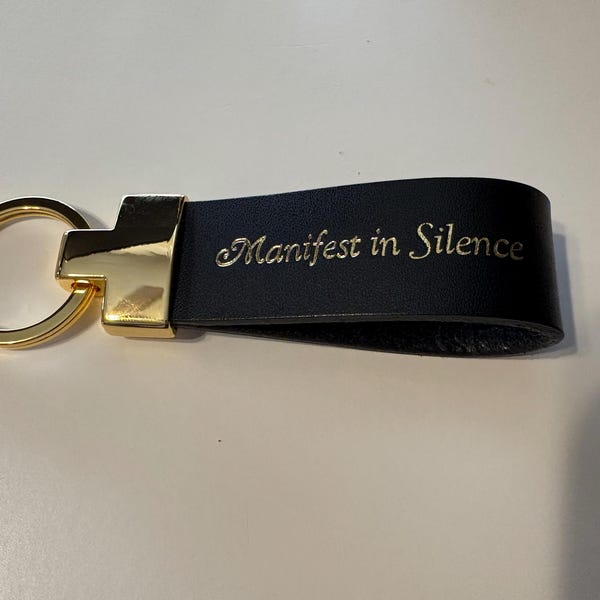Personalized Leather Keychain, Message Leather Keyring, Key or Car ...