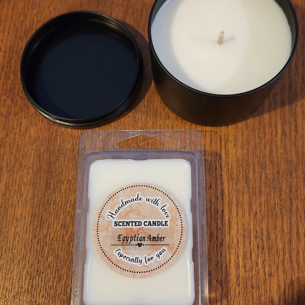 Handcrafted Homemade Scented Soy Bliss Candles 8oz Container Also With Available Wholesale and ...