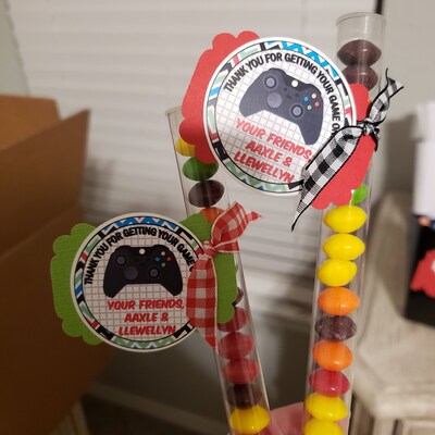 Gaming Party Favors, Video Game Party, Candy, Treats, Personalized ...