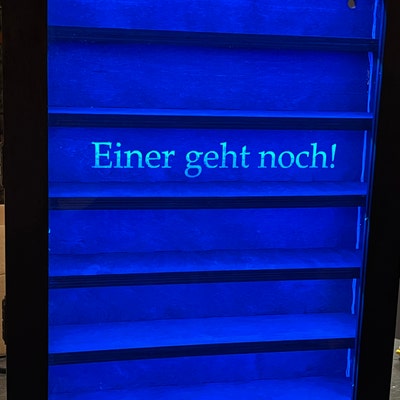 Shot Glass Display Case With Led, Shot Glass Display Shelf, Bar Display ...