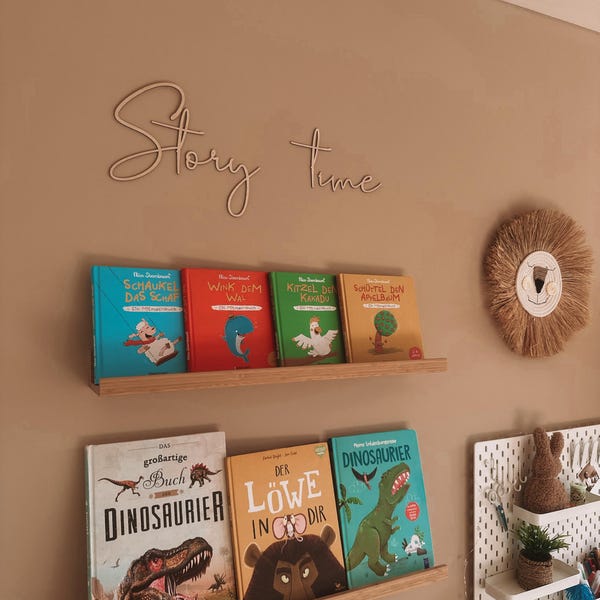 Story Time Sign | Children's Bedroom | Nursery Decor | Babyzimmer ...