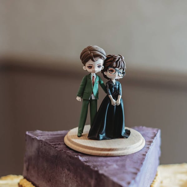 Turn Real Human to Chibi Figurine, Realism to Cute Version, Unique Gift ...