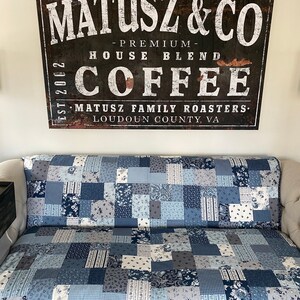 Sage Green Patchwork Baby Quilt Handmade New Baby Gift - Etsy