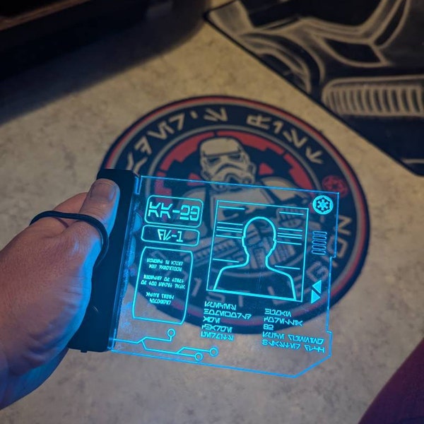 Sci-fi Datapad Prop | LED Cosplay Display Panel | Futuristic Costume ...