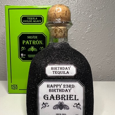 Custom Patron Label, Digital Download, Personalized Patron Label :cake ...