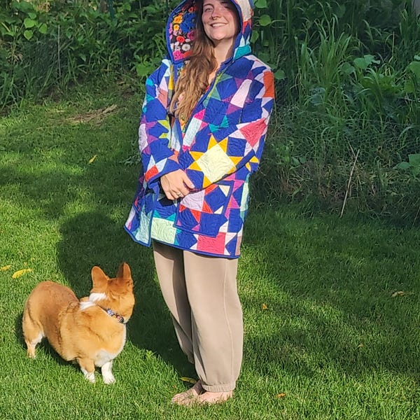 Patchwork Chore Coat Pattern - Etsy