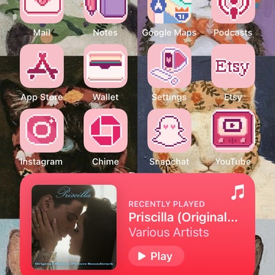 63 Pixel App Icon Pack / City Phone Theme for Ios and Android - Etsy